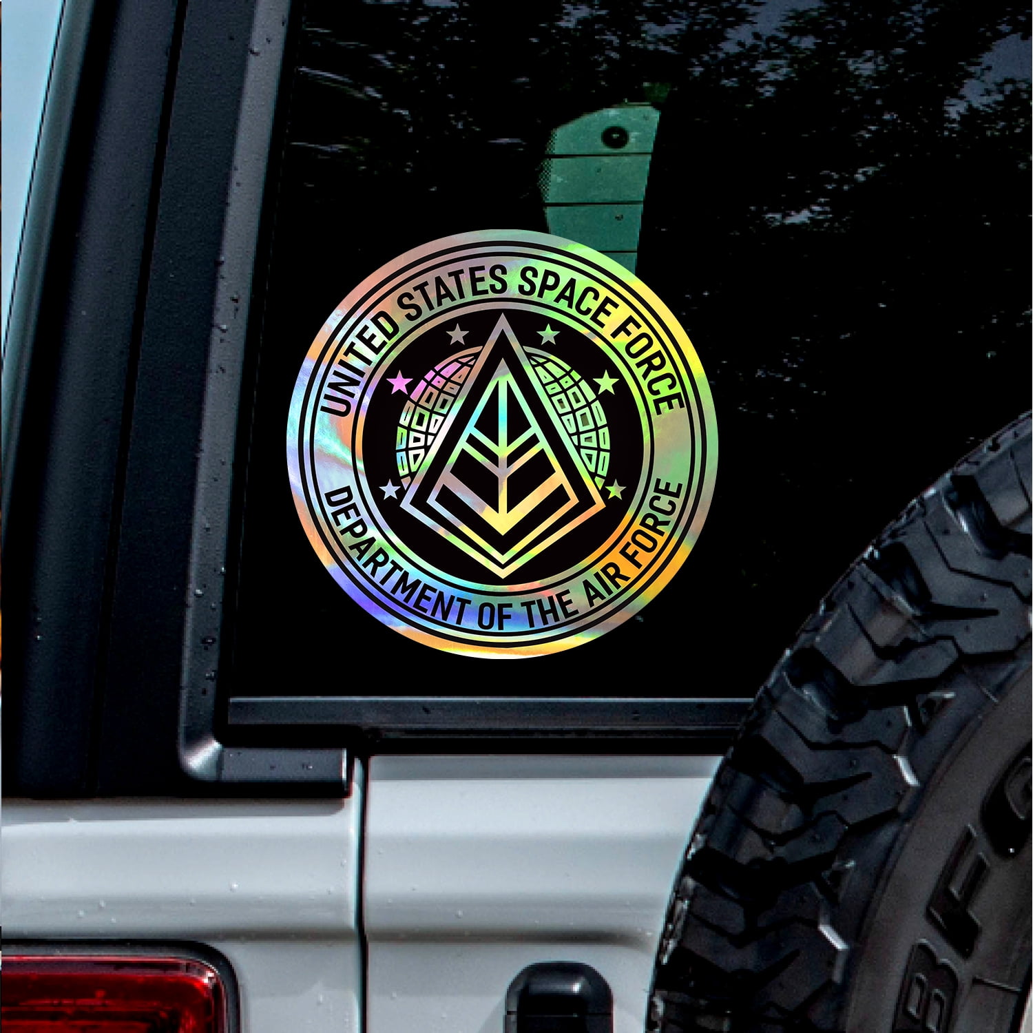 (2 Packs, 1.8'' X 1.8'') Sticker Of United States Space Force Seal For ...