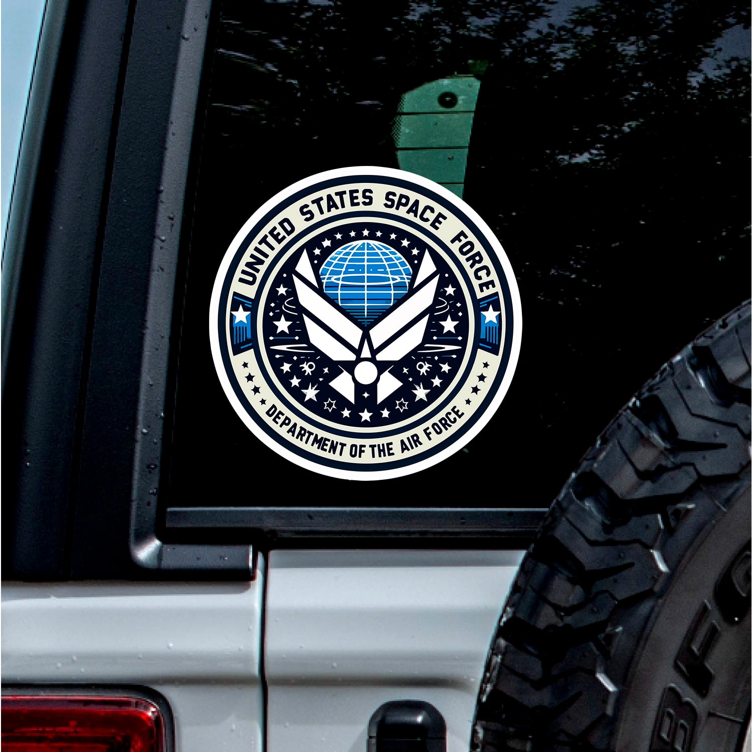 (2 Packs, 1.8'' X 1.8'') Sticker Of United States Space Force Seal For ...