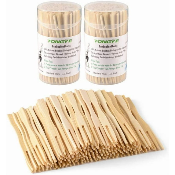 [2 Packs of 110 PCS] 3.5 inch Appetizer Forks, Mini Forks for ...