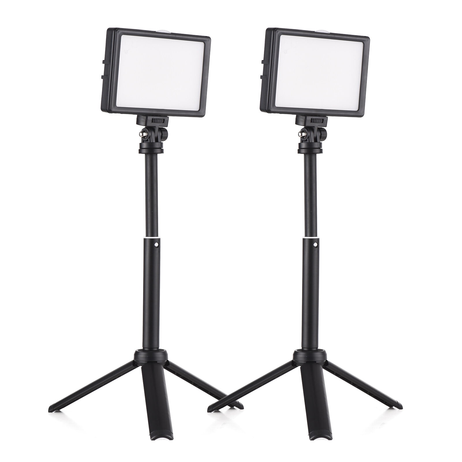 2 Packs 15W LED Video Light Set Desktop Photography Fill Light Bi-Color ...