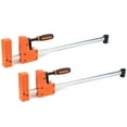 2 Packs 24-inch Bar Clamps 90-Degree Cabinet Master Parallel Jaw Bar ...