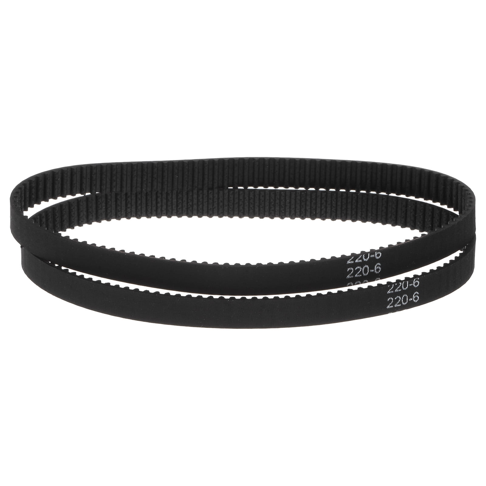 2 Packs 2GT Timing Belt Closed Loop Rubber Belts 220-2GT-9, 6mm Width x ...