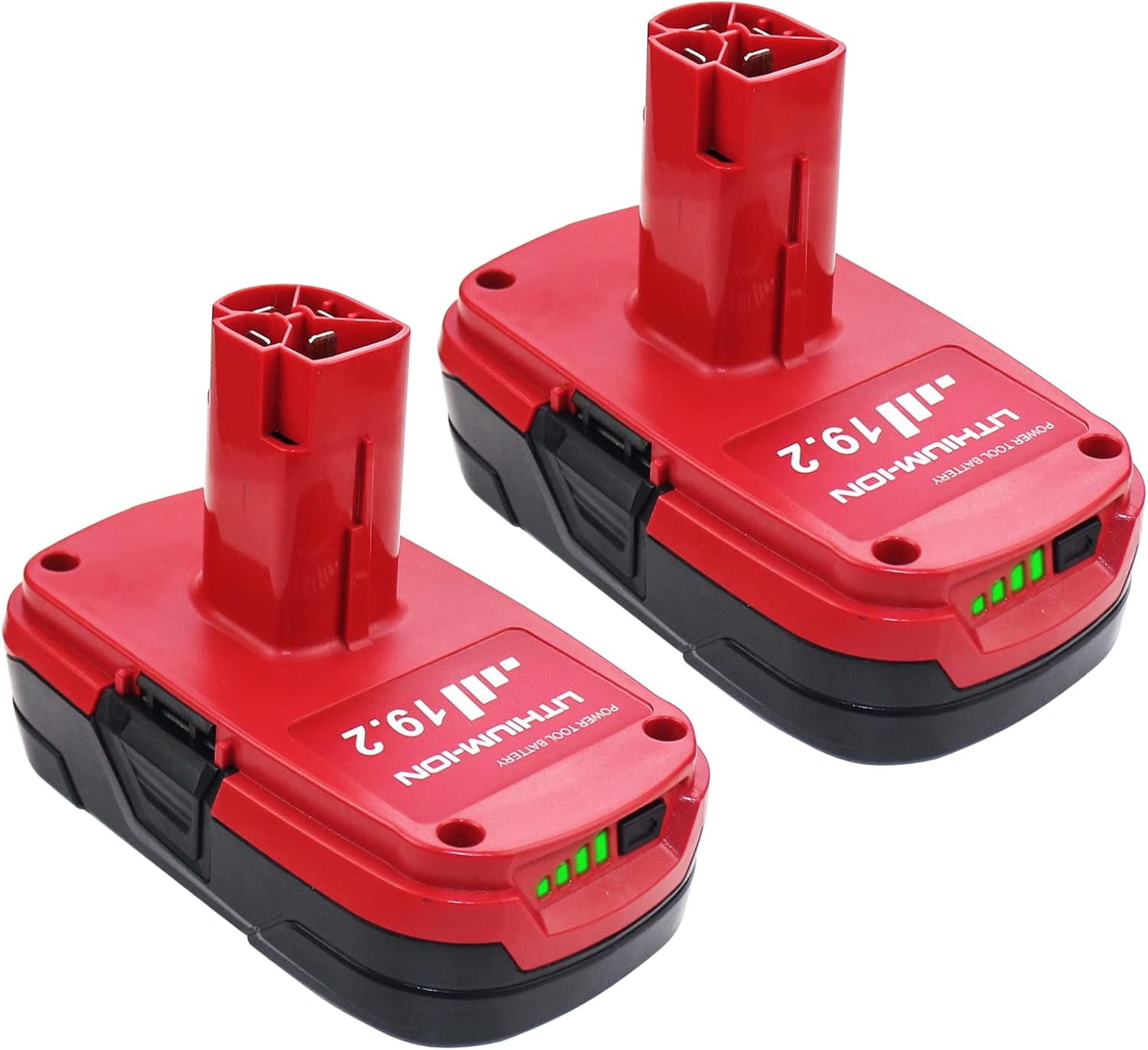 2 Packs 3.6Ah 19.2V DieHard C3 Battery Compatible with Craftsman 19.2 ...