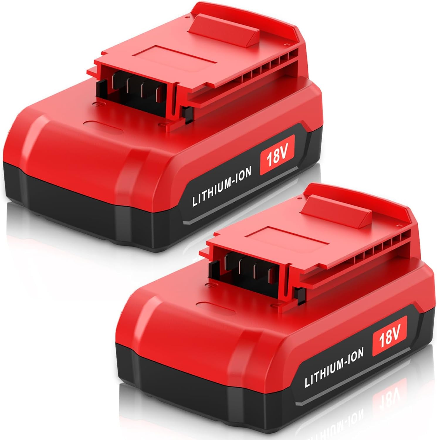 2 Packs 3.6Ah Replacment for Porter Cable 18V Battery Lithium ...