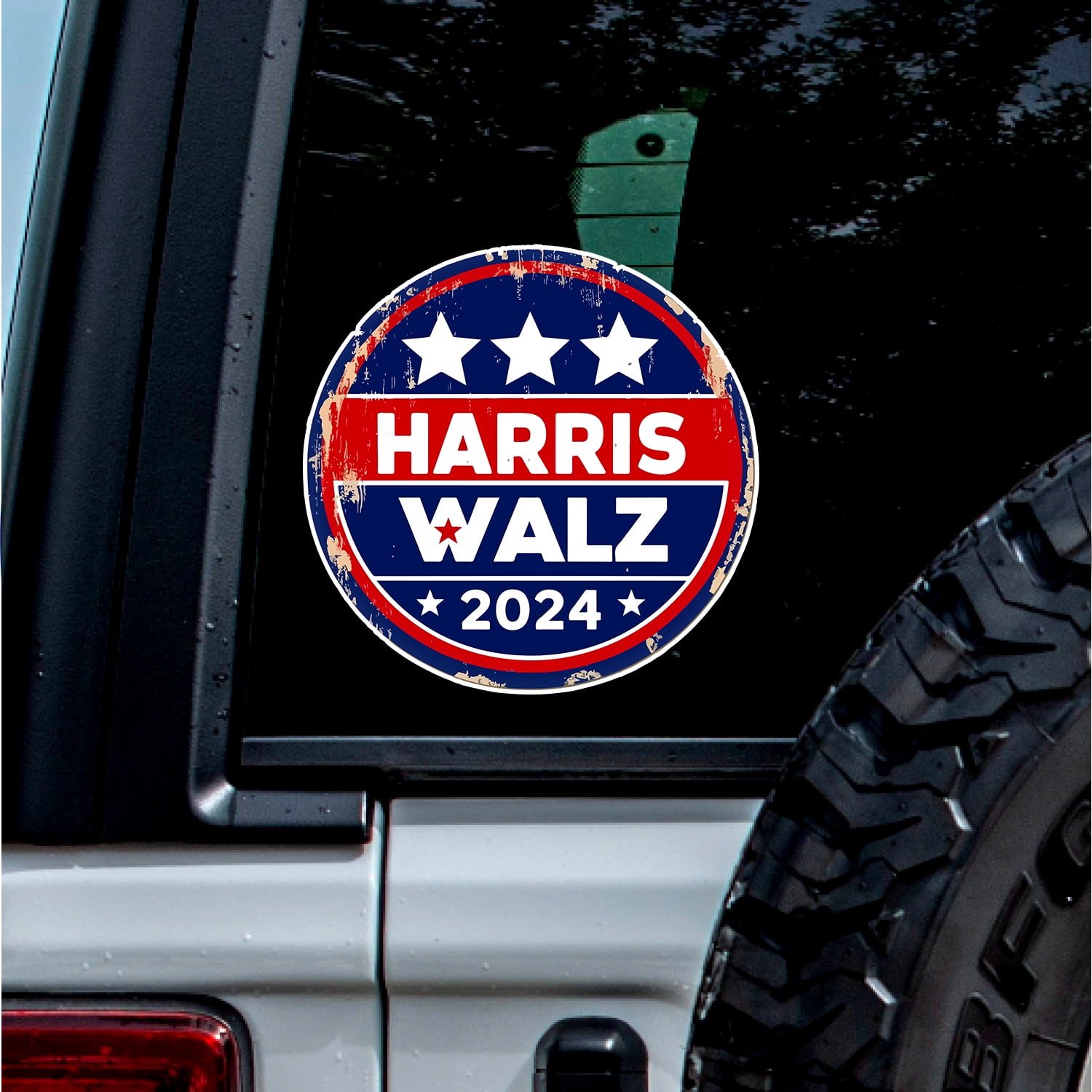 (2 Packs, 3.9'' X 3.8'') Sticker Of Harris Walz Waltz 2024 For Car ...