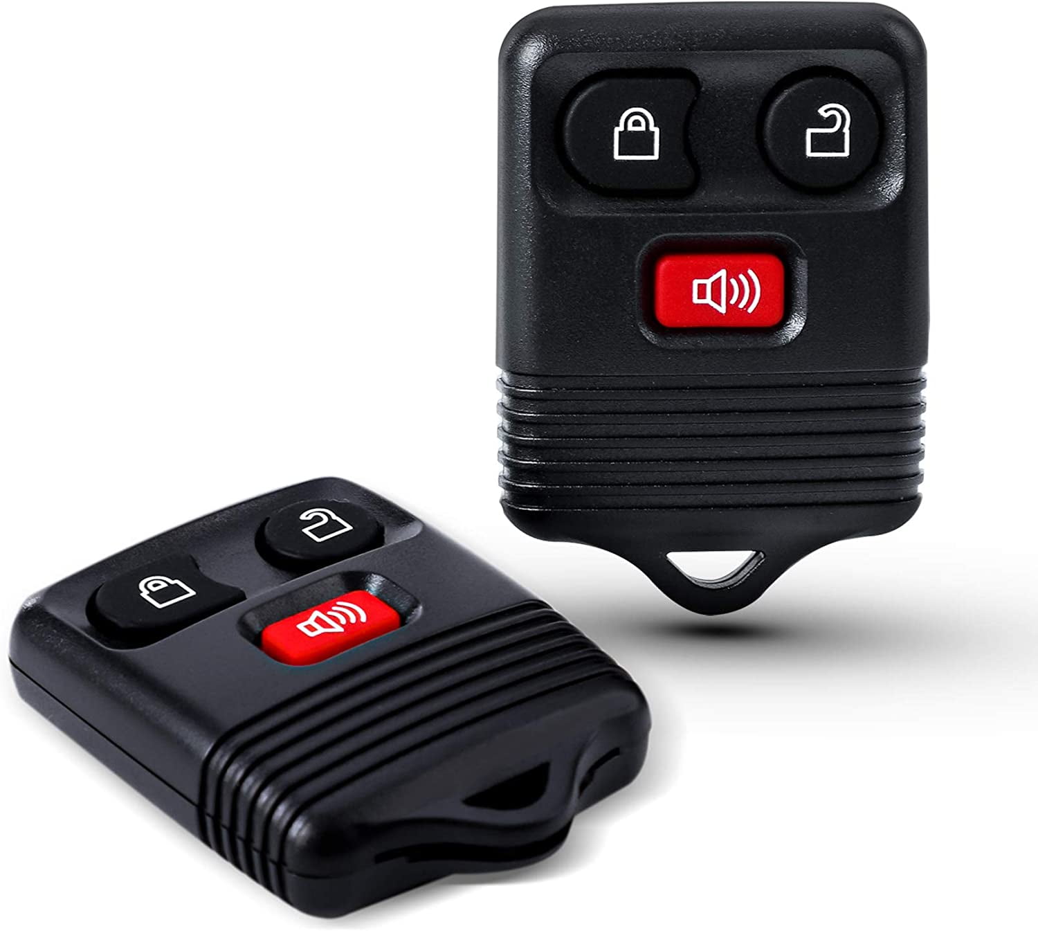 2 Packs 3 Button Replacement Keyless Entry Remote Key Fob ible with ...