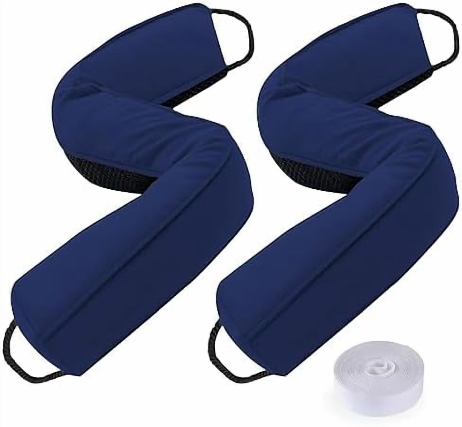 2 Packs 36 Inches 2.2LB Weighted Door Draft Stopper Filled with Glass ...