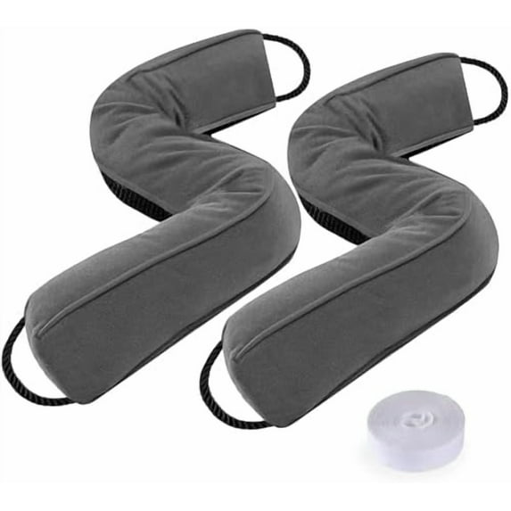 2 Packs 36 Inches 2.2LB Weighted Door Draft Stopper Filled with Glass ...