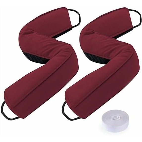2 Packs 38 Inches 2.2LB Weighted Door Draft Stopper Filled with Glass ...