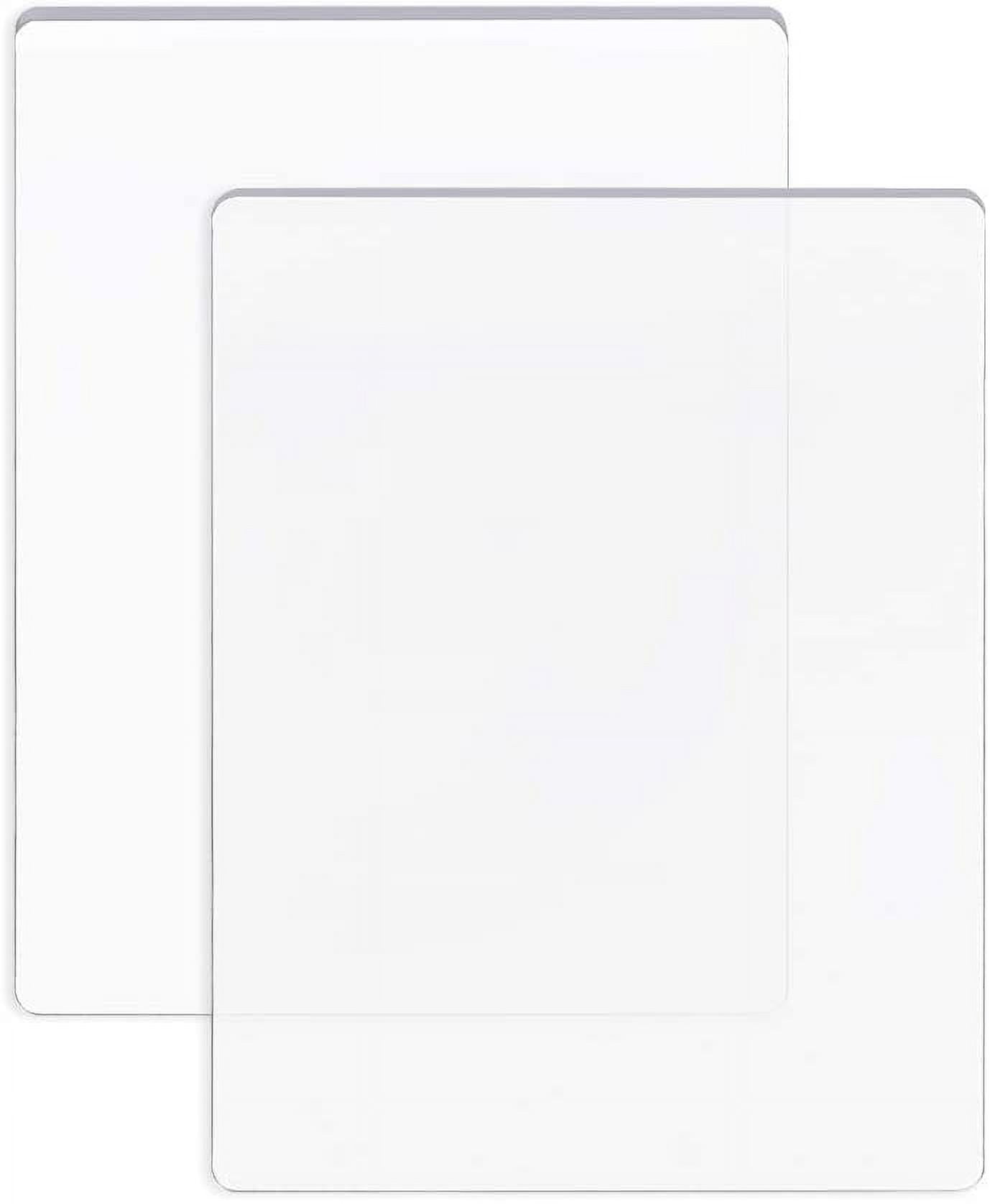2 Packs 7.5x6" Clear Acrylic Cutting Pads Transparent Acrylic Die ...