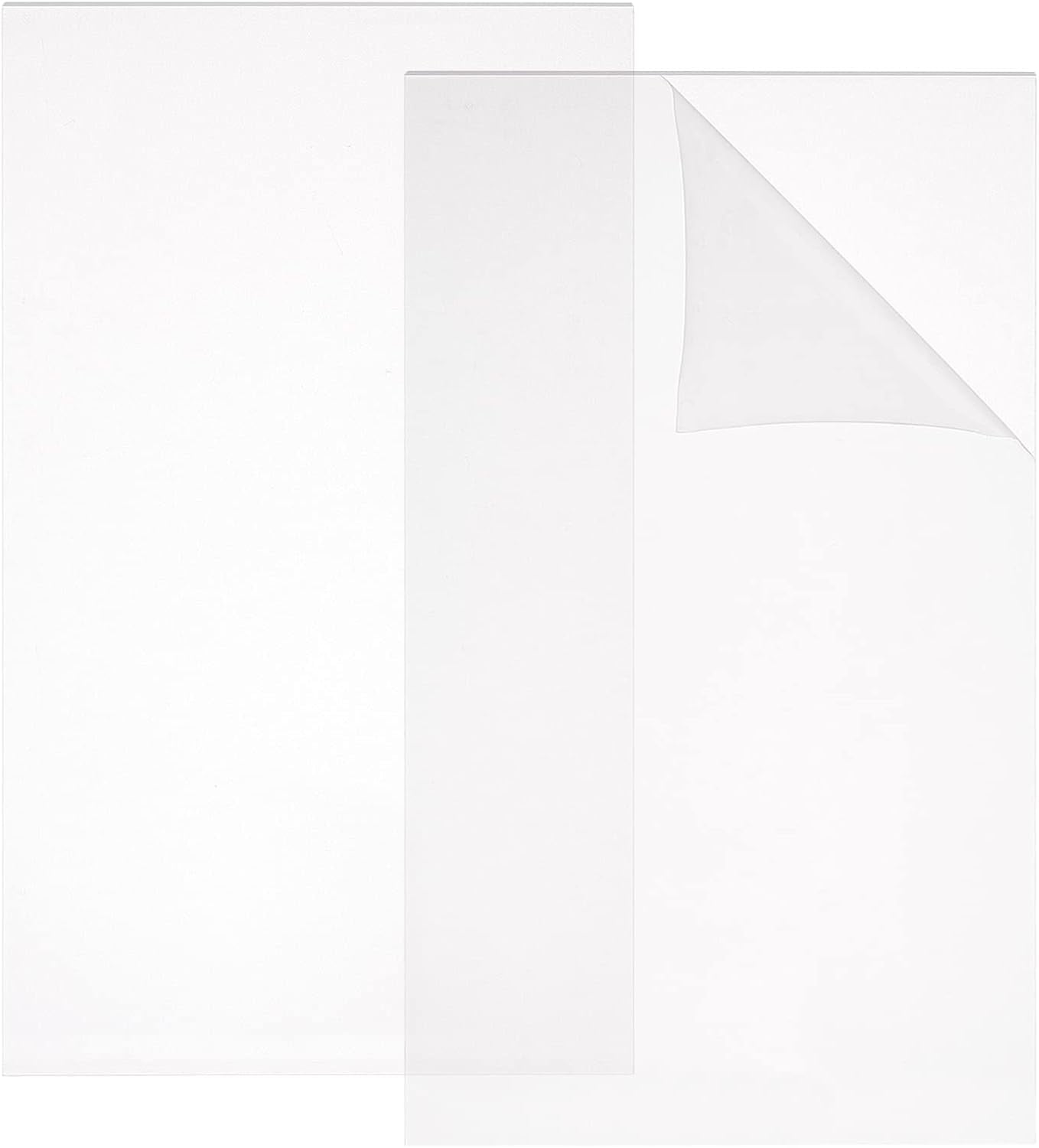 2 Packs 8.7x14.9inch Acrylic Die Cutting Plates Transparent Acrylic ...