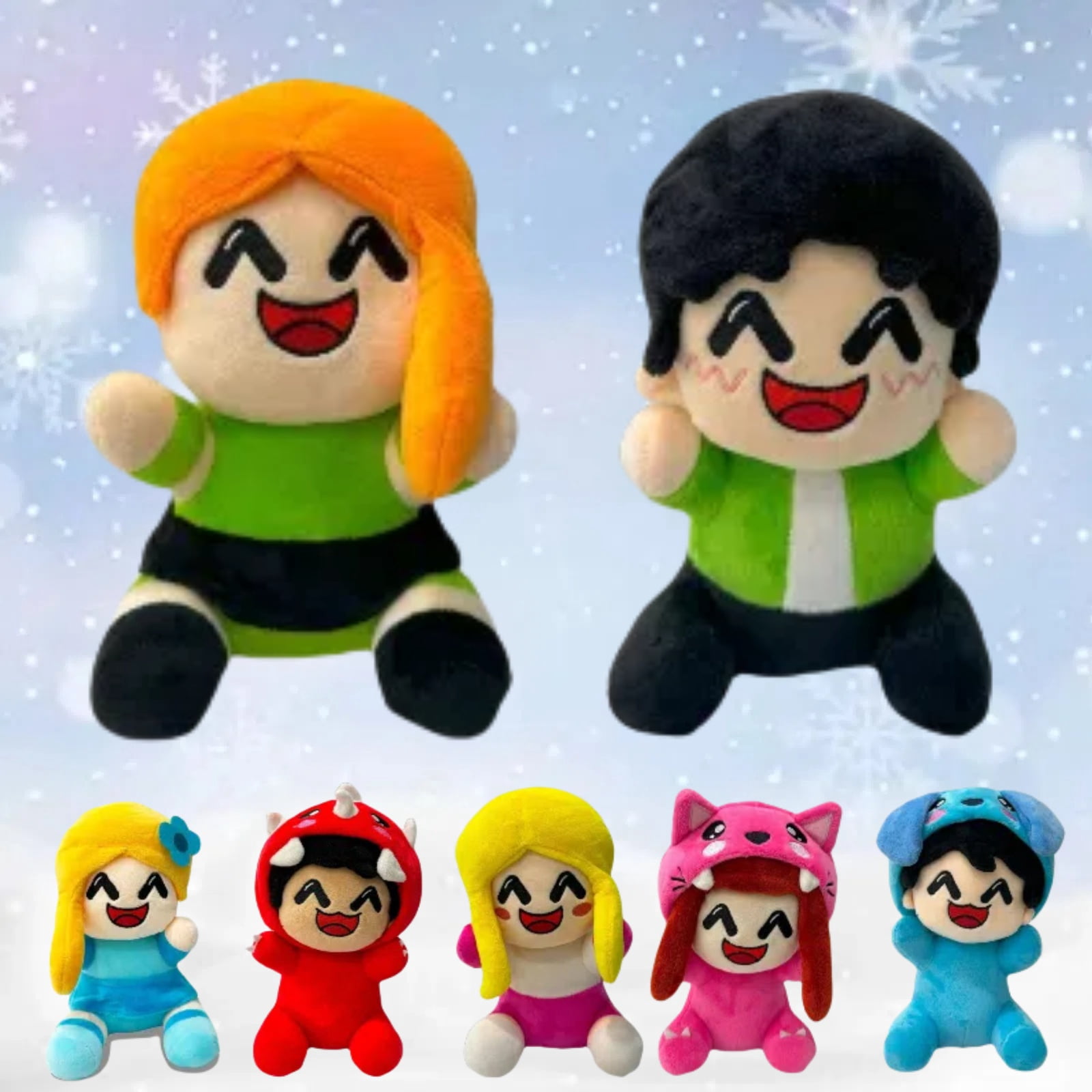 2 Packs 8" OMZ Plush Toys Collection: Adorable Characters from Your ...