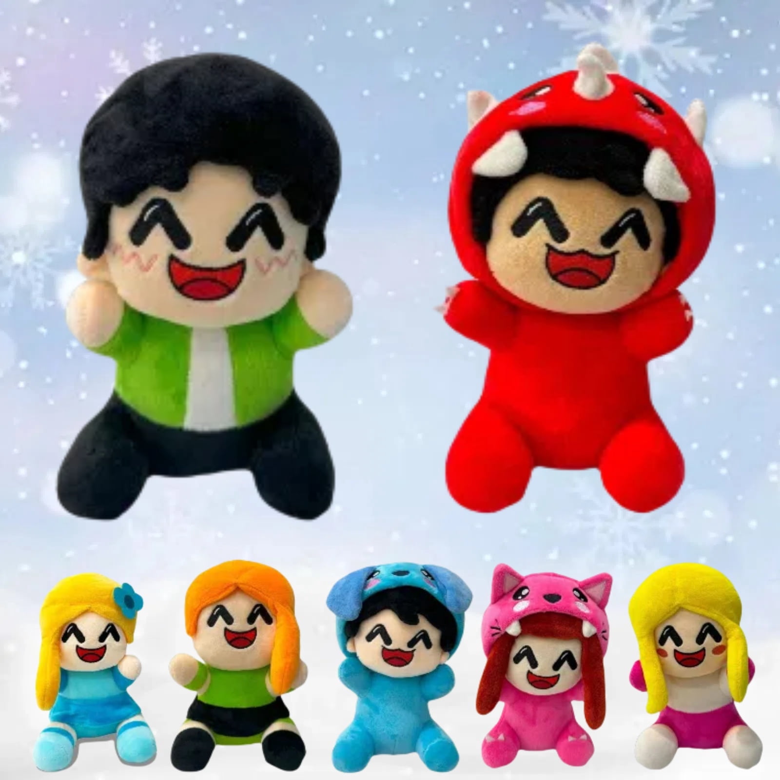 2 Packs 8" OMZ Plushies: Exquisite Dolls for Kids and Adults – Perfect ...