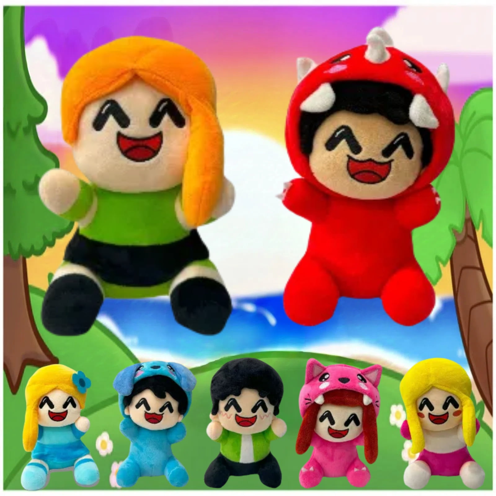 2 Packs 8" Omz Crew Plush Toys Collection – Adorable, Soft, and ...