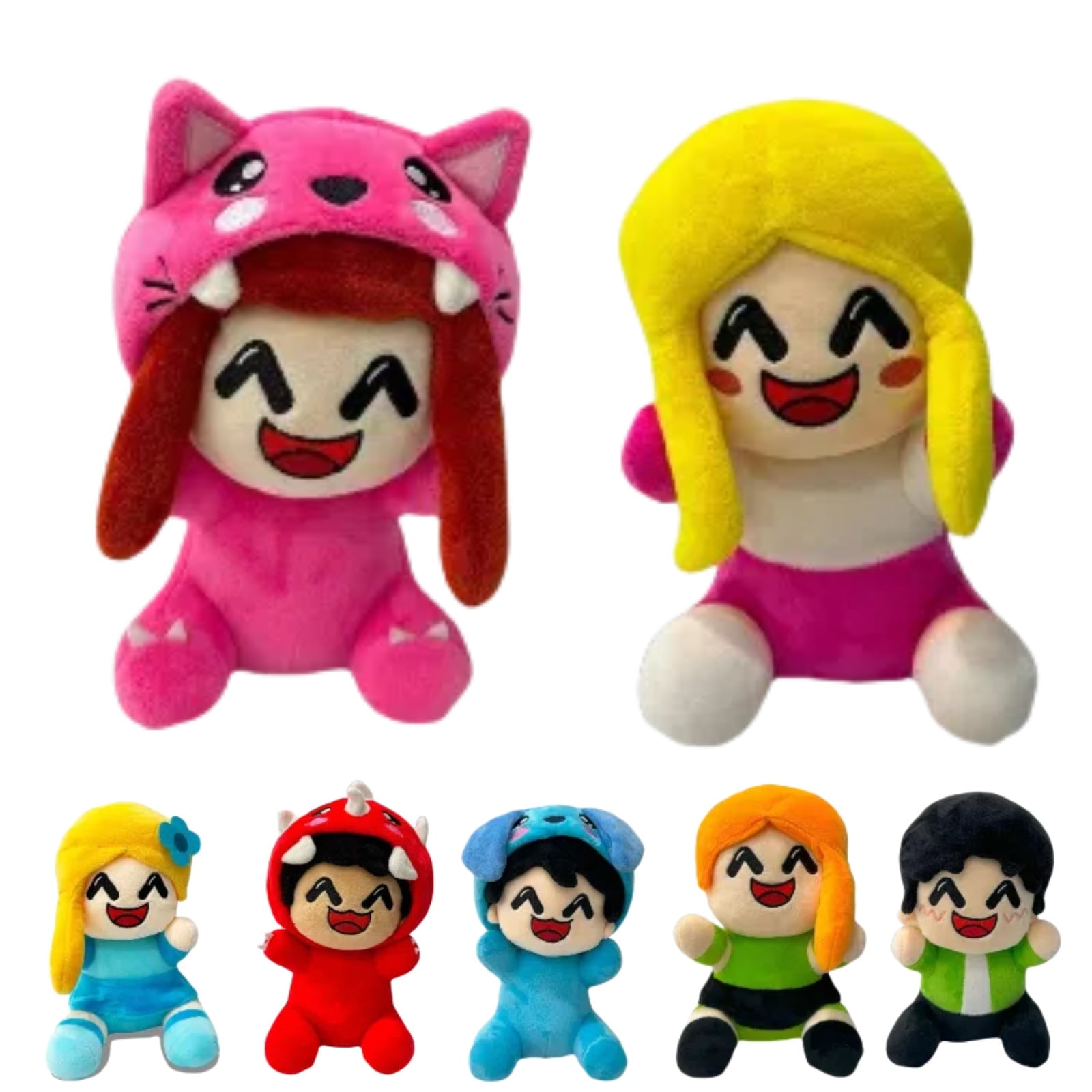 2 Packs 8" Omz Crew Plushies Plush Toy Stuffed Doll Pillow Anime ...