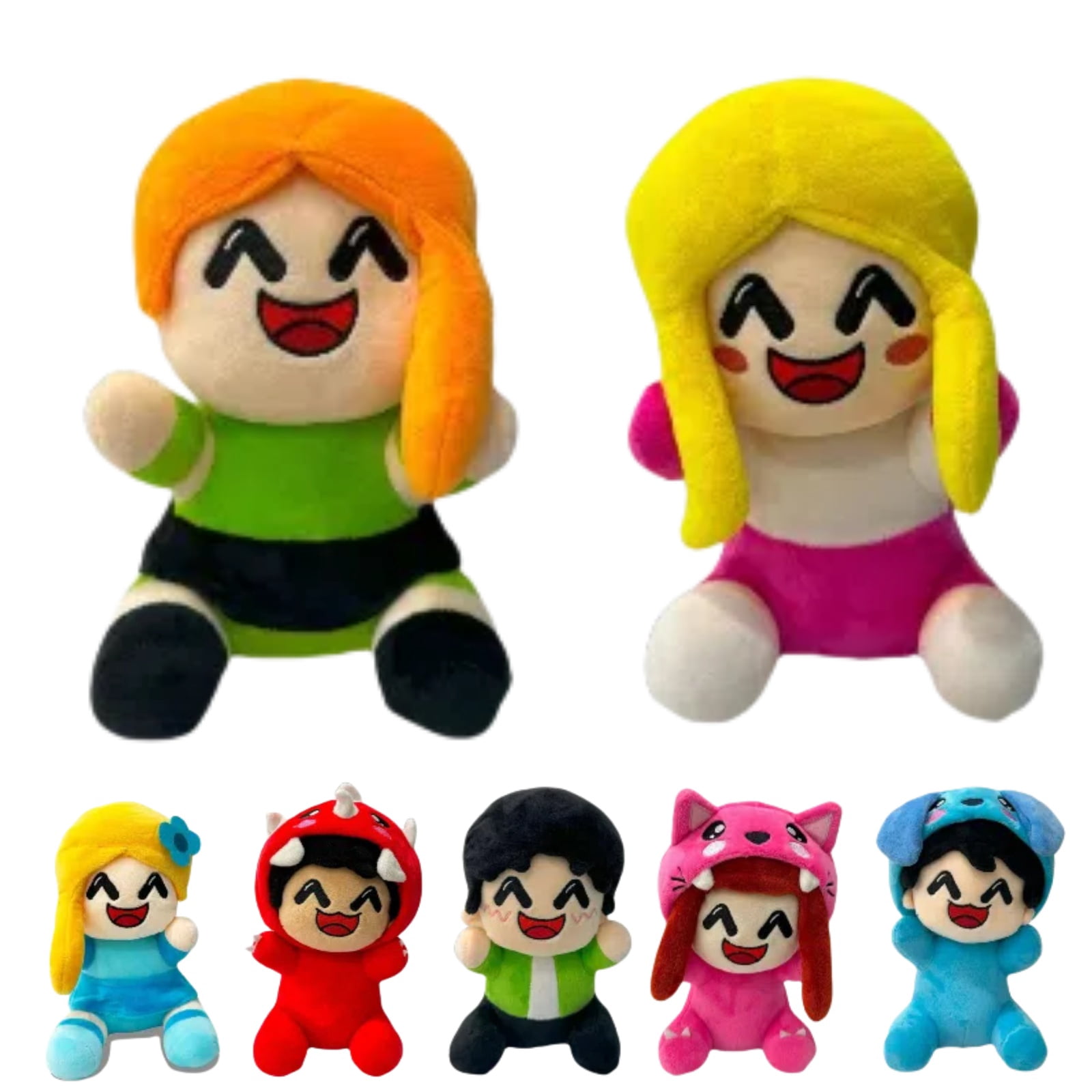 2 Packs 8" Omz Crew Plushies Plush Toy Stuffed Doll Pillow Anime ...