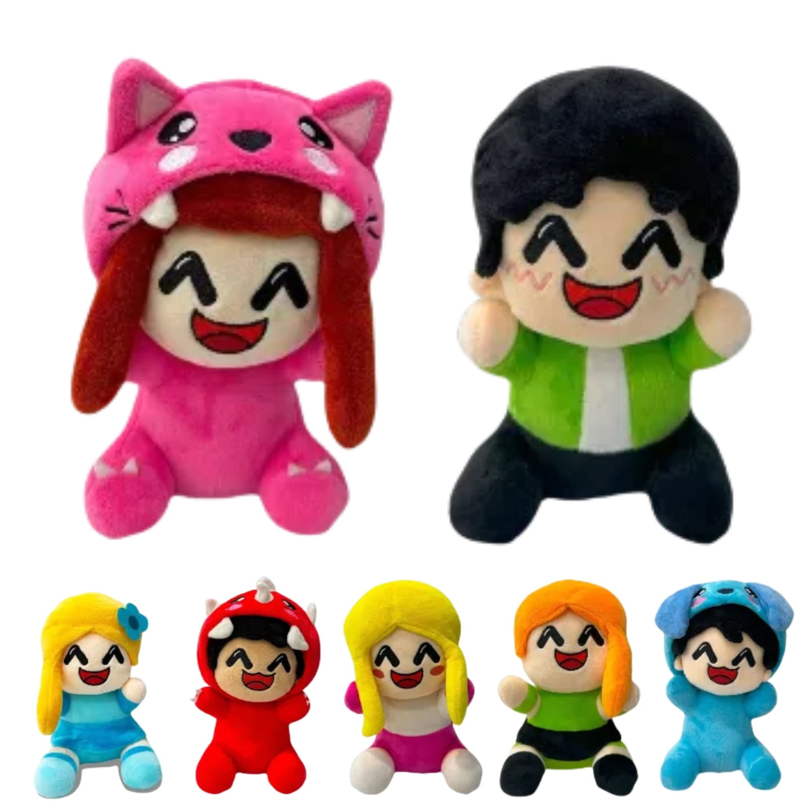 2 Packs 8" Omz Crew Plushies Plush Toy Stuffed Doll Pillow Anime ...