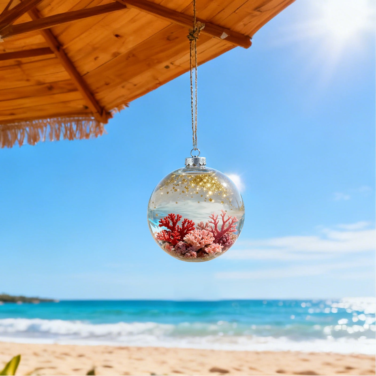 2 Packs Acrylic Sea Life Decorations - 2D Flat Printed Ocean Animal ...