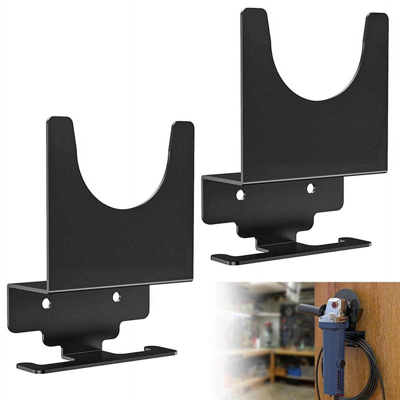 2 Packs Angle Grinder Holder,Angle Stand Tool Wall Mount Bracket for ...