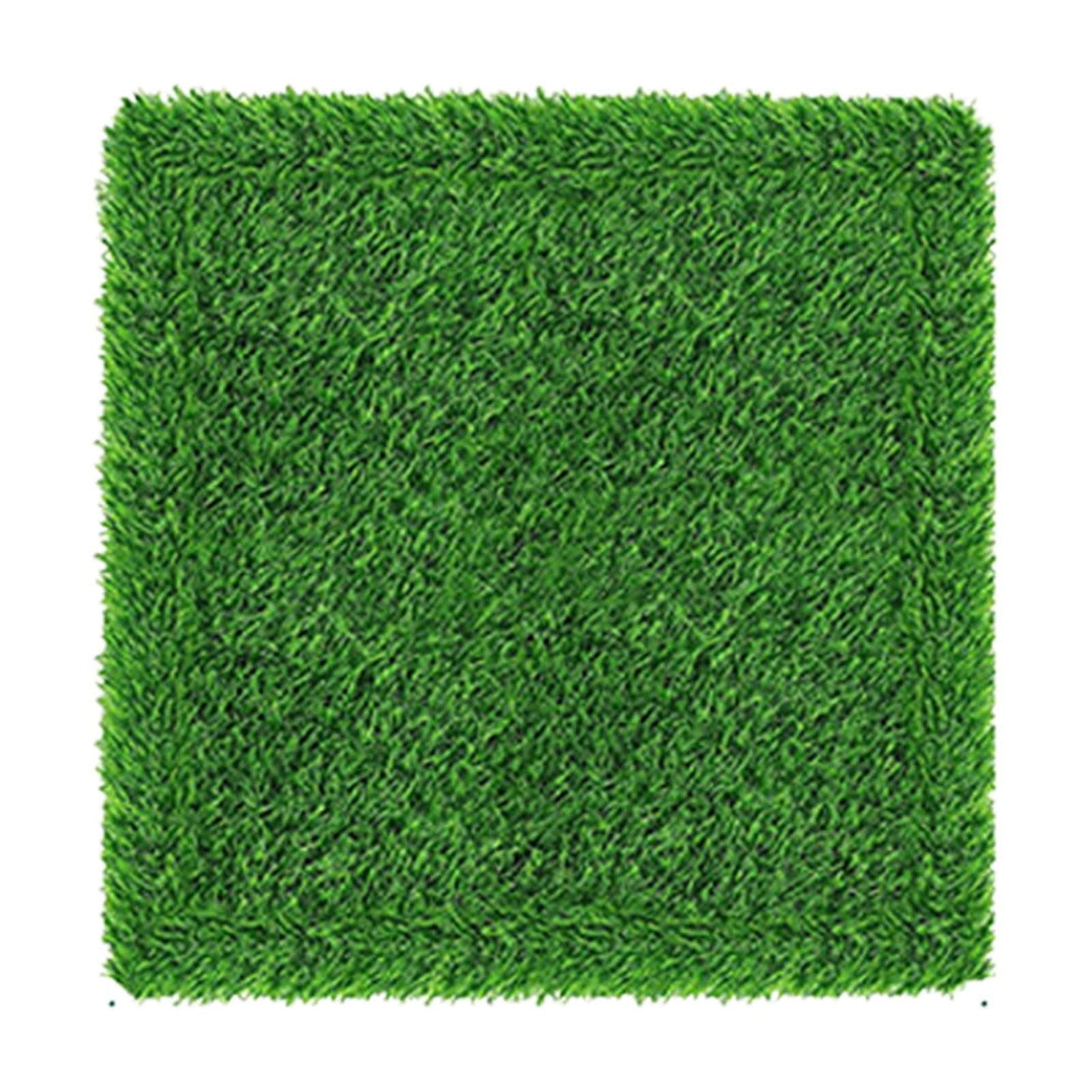 2 Packs Artificial Grass Chicken Nesting Box Mat Soft Liner Pad for ...