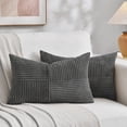 2 Packs Boho Decorative Throw Pillow Covers for Couch Bed Sofa ...