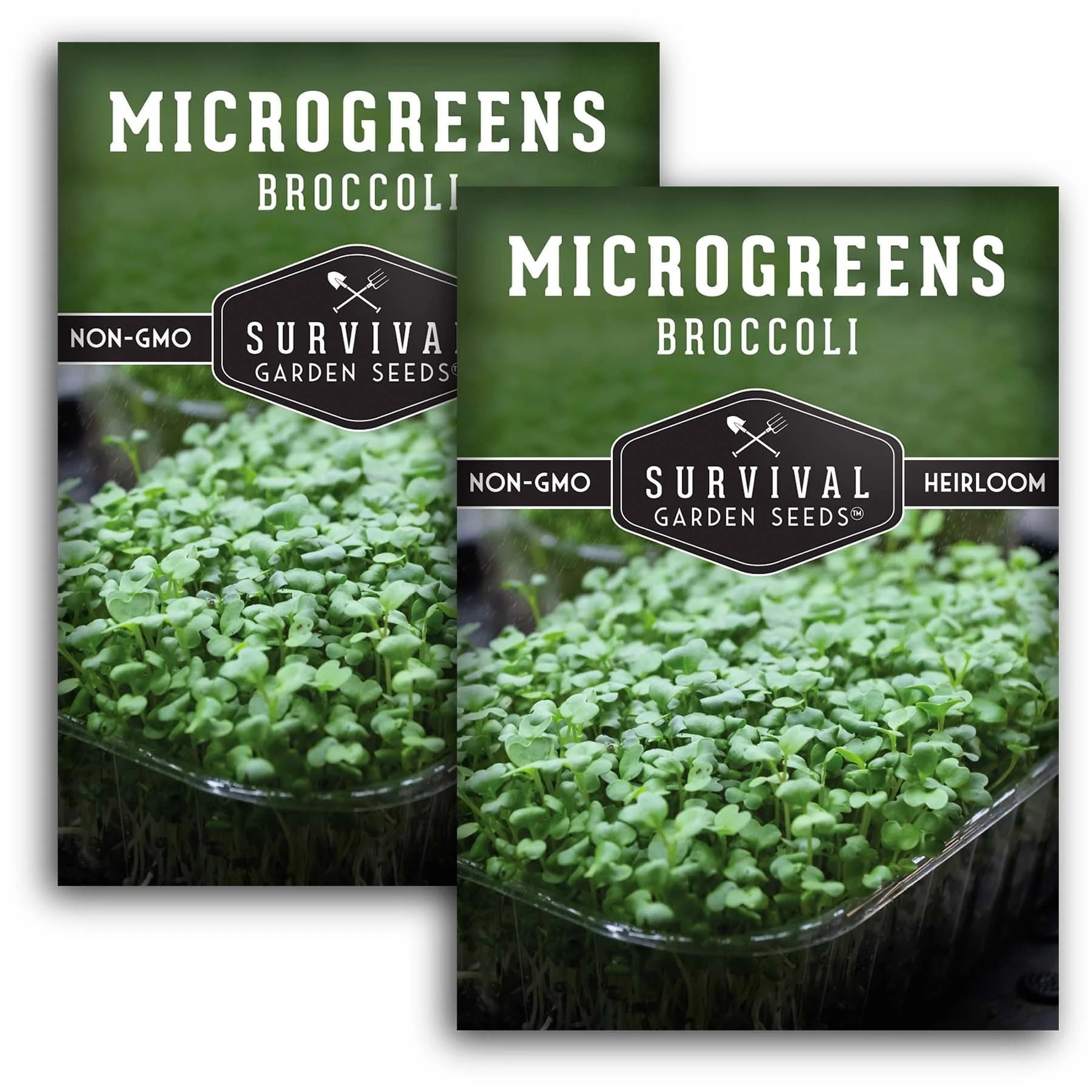 Survival Garden Seeds, Broccoli Microgreens Seeds, Heirloom Vegetable ...