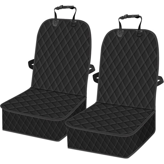 2 Packs Car Front Seat Cover for Dogs, Waterproof Pet Car Seat ...