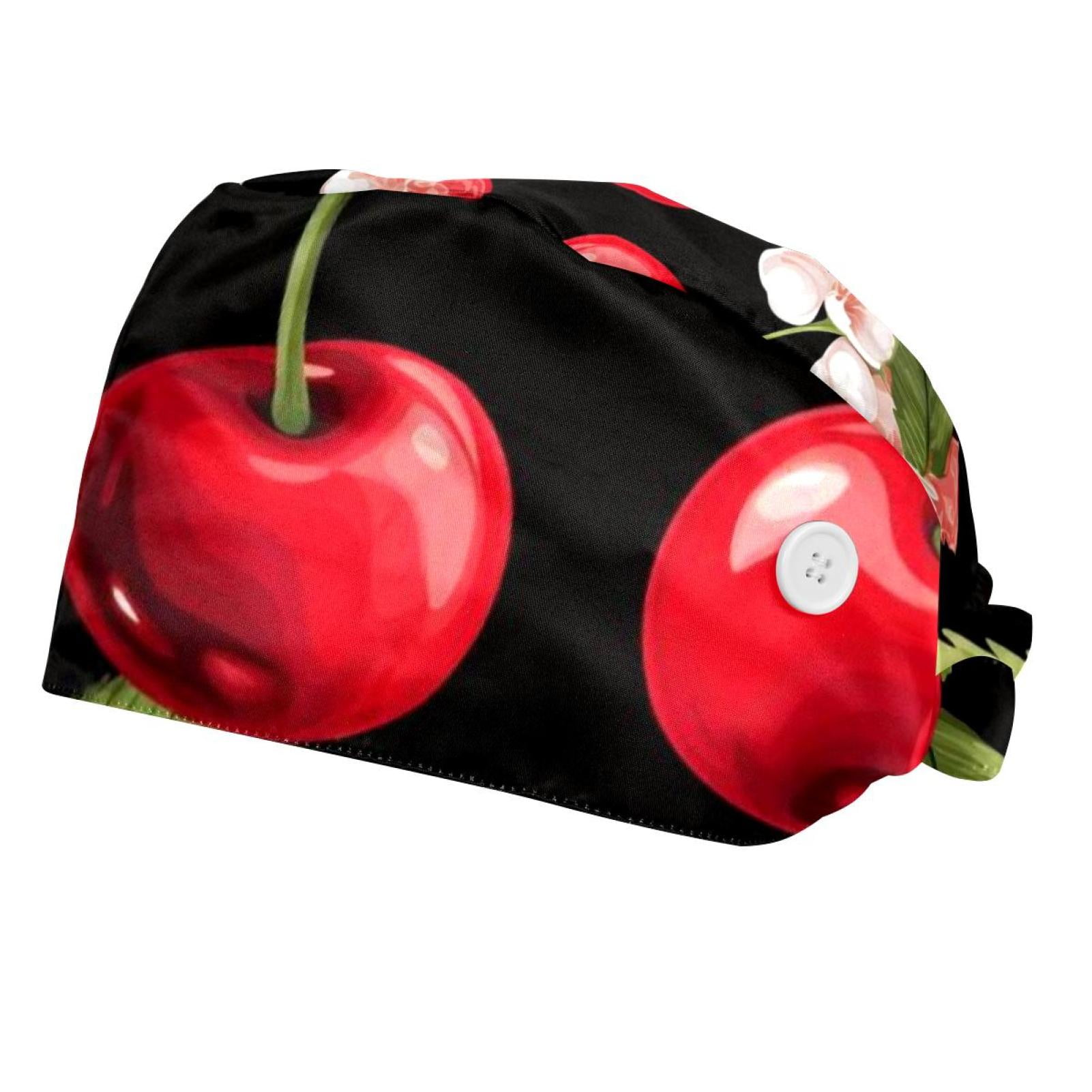 2 Packs Cherry Working Cap with Buttons - Walmart.com