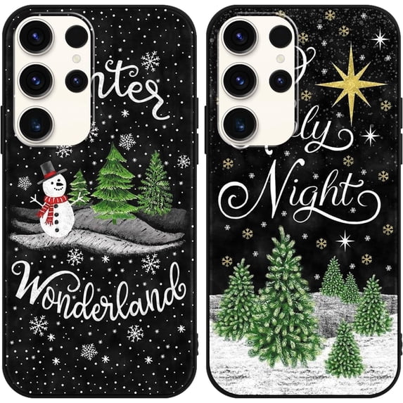 2 Packs Christmas Print Phone Case for Samsung Galaxy A53 5G 6.5", with ...