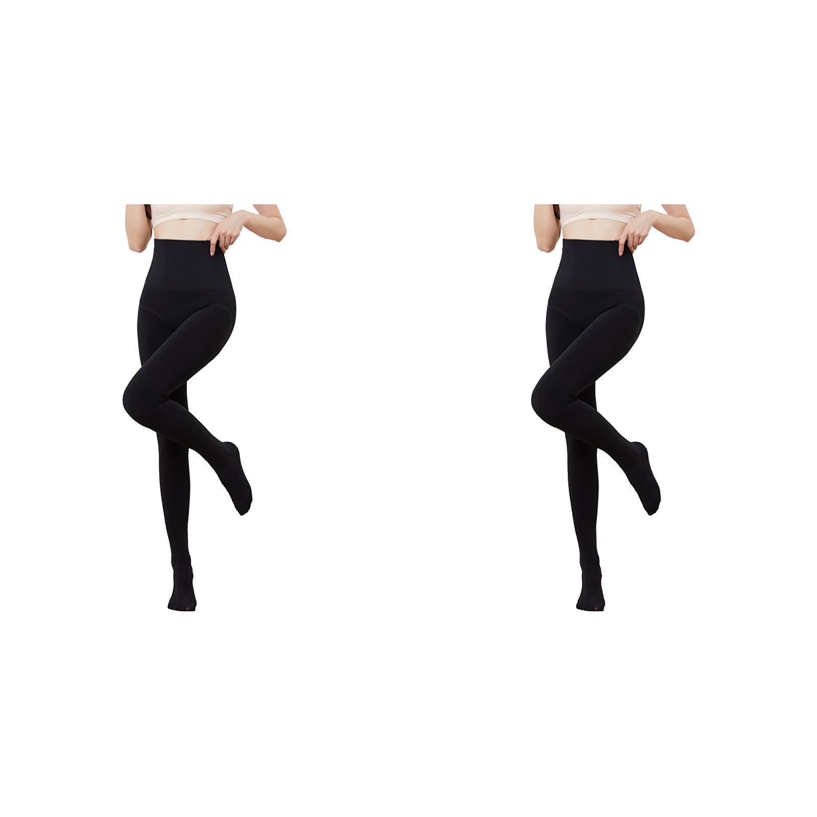 2 Packs Compression Pantyhose Stockings for Women Tummy Control Medical ...