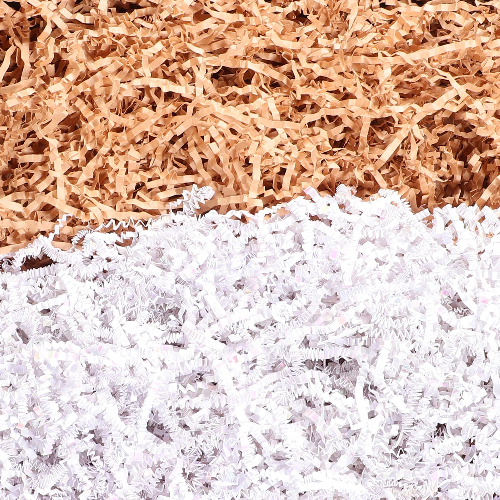 2 Packs Crinkle Cut Paper Shred Box Filler Shredded Paper Filler ...