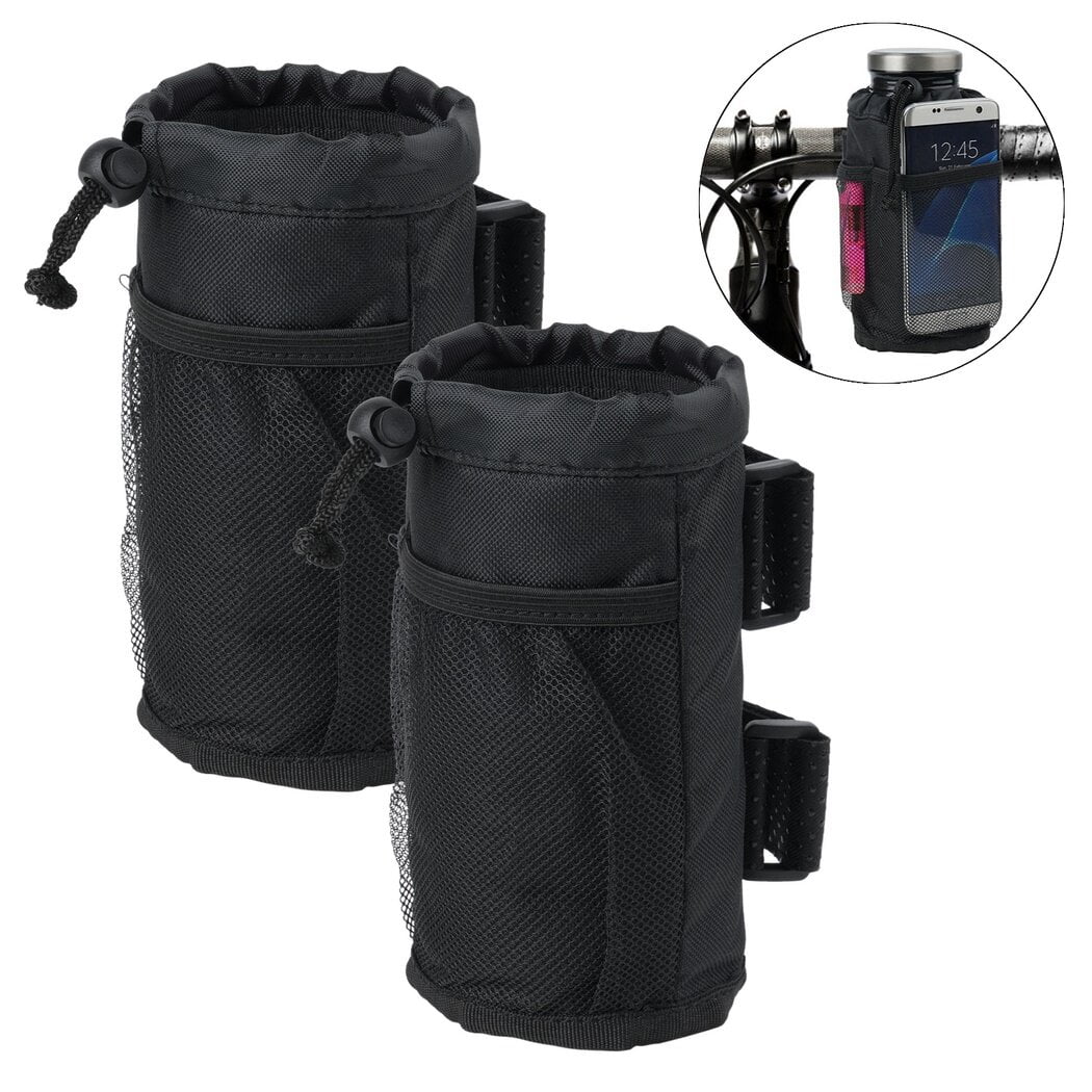 2 Packs Cup Holder for Bike, Scooter and Stroller, Drink Bottle Holder ...