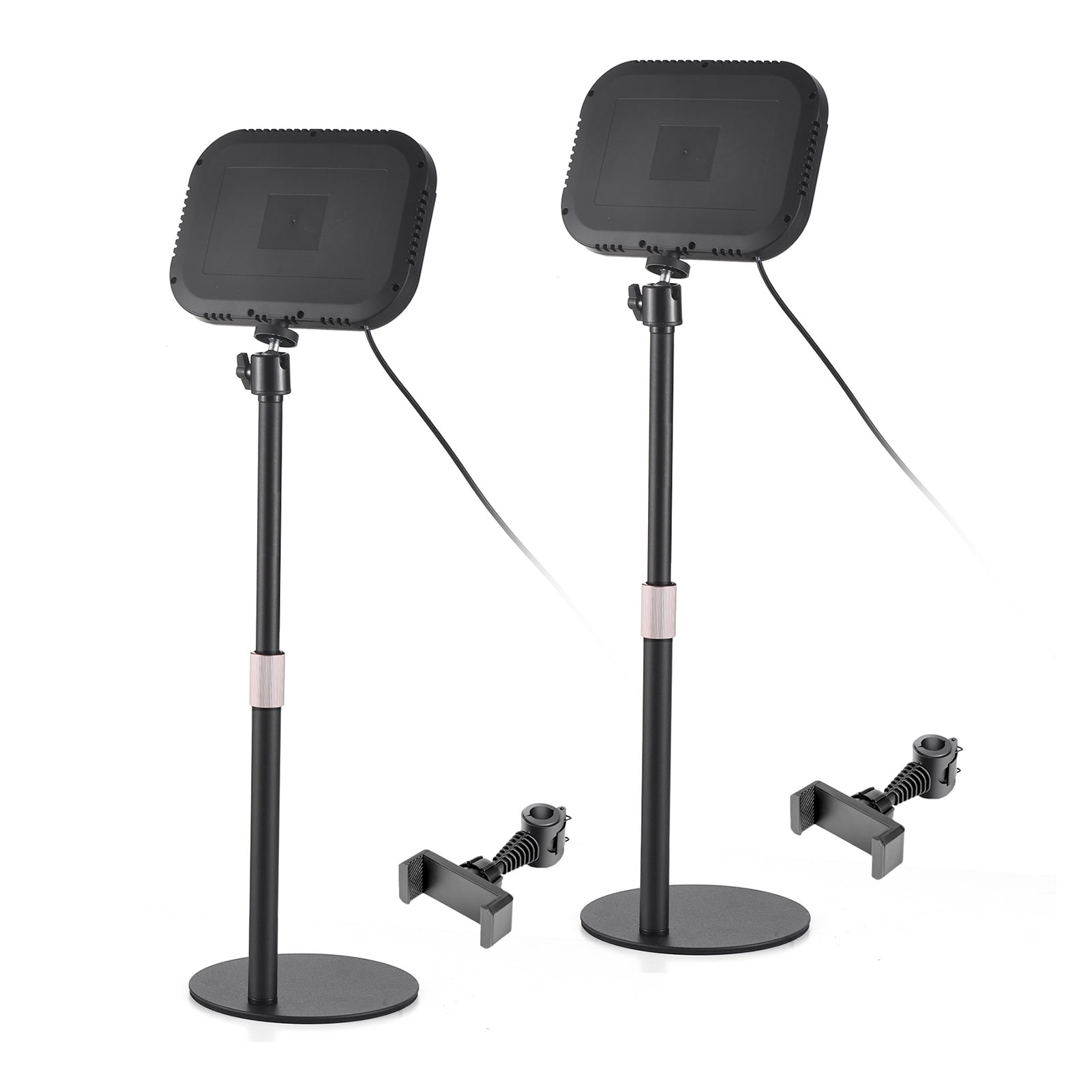 2 Packs Desktop LED Video Light Panel 12W Video Conference Light For ...