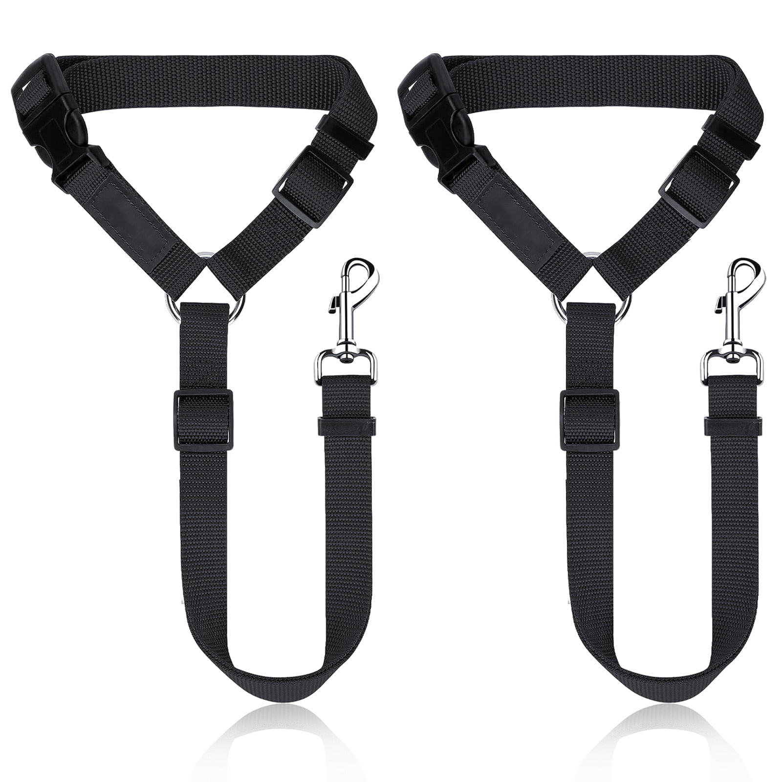Dog Car Harness Dog Car Seat Belt | Adjustable Headrest Restraint With ...