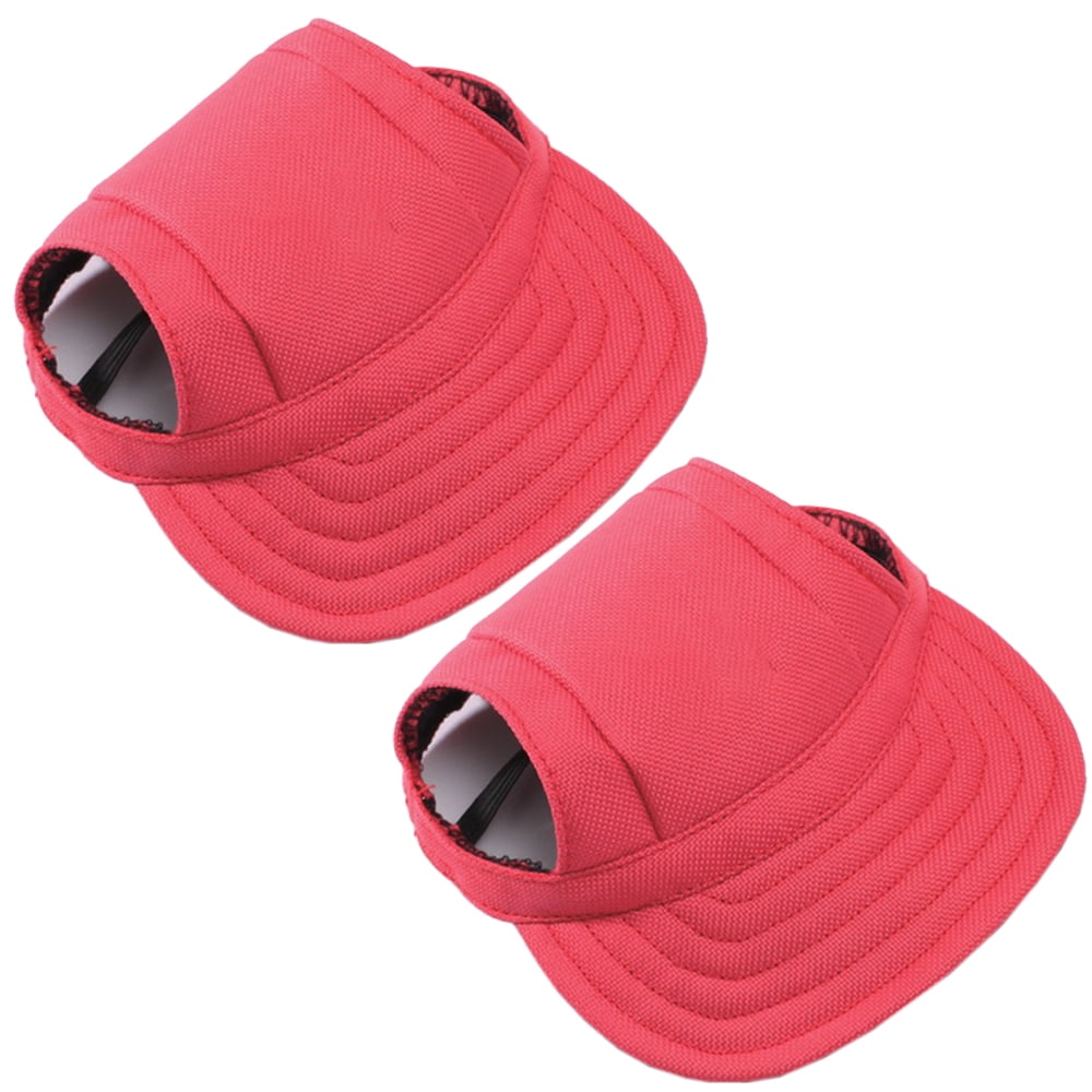 2 Packs Dog Visor Hats Pet Baseball Hat Dog Sun Protection Caps Outdoor ...