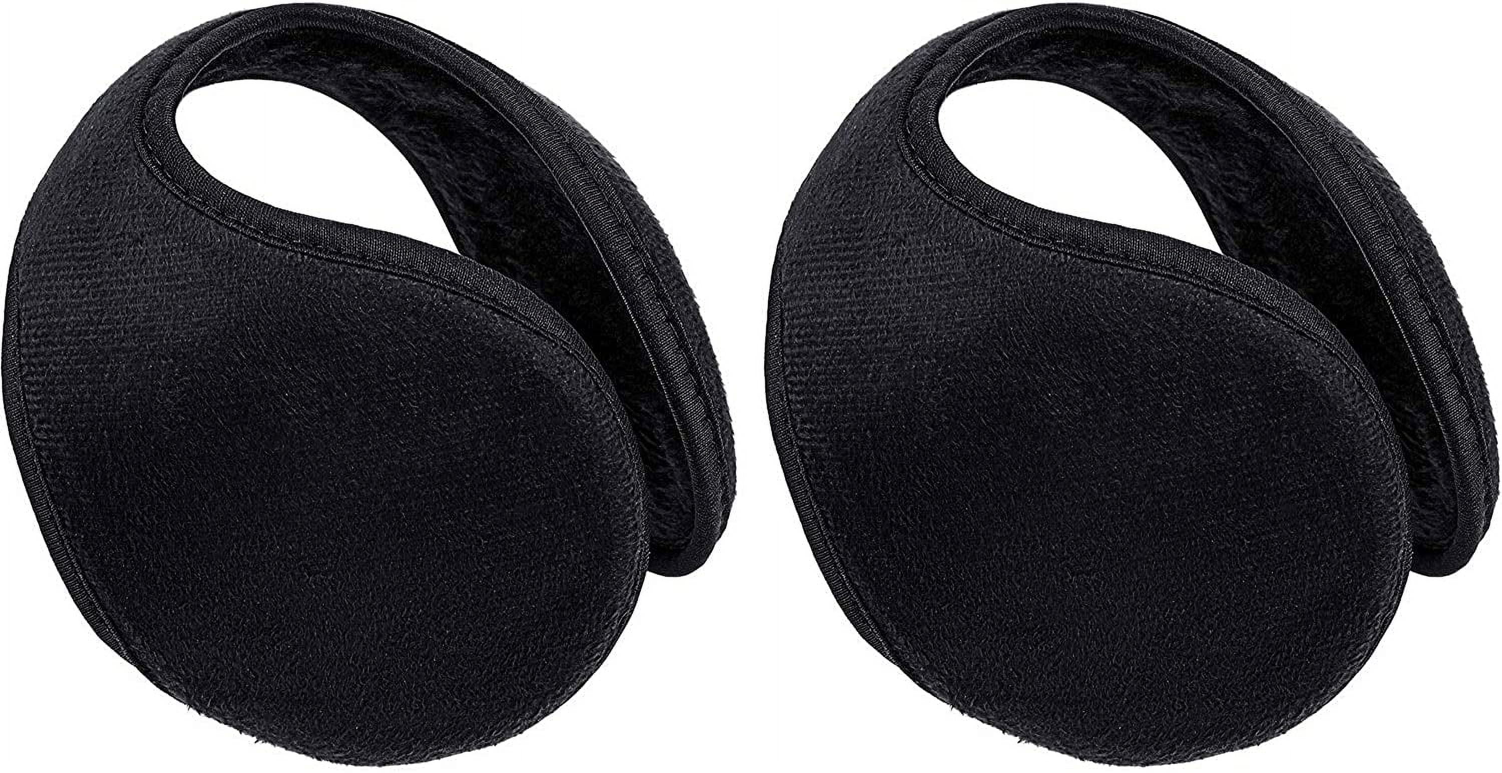 2 Packs Ear Warmer Fleece Earmuff Winter Accessory for Men Women ...