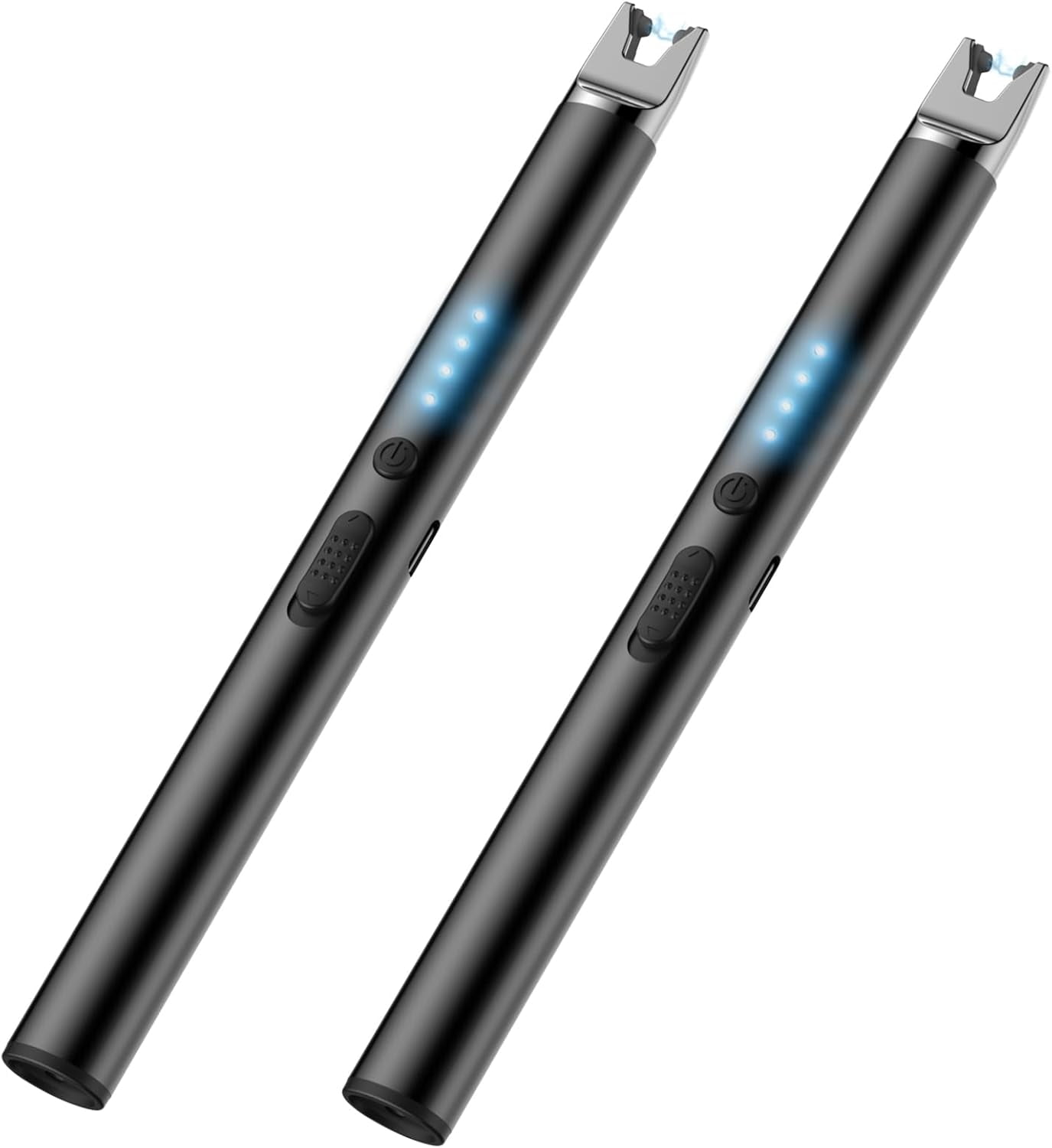 2 Packs Electric Candle Lighters, Windproof Flameless USB Rechargeable ...
