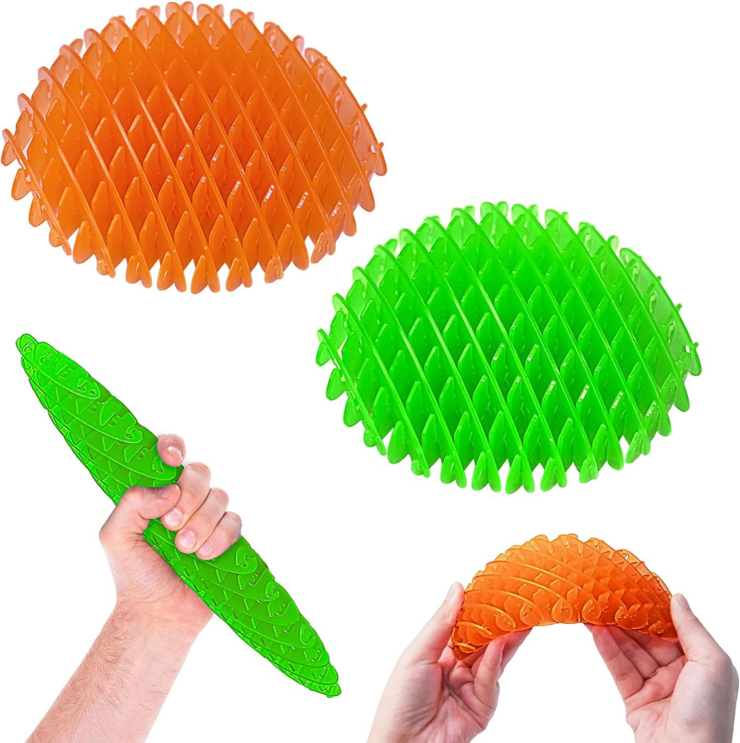 2 Packs Fidget Worm Toy, 3D Printing Elastic Worm Fidget Toys Pocket ... 2 Packs Fidget Worm Toy, 3D Printing Elastic Worm Fidget Toys Pocket ...