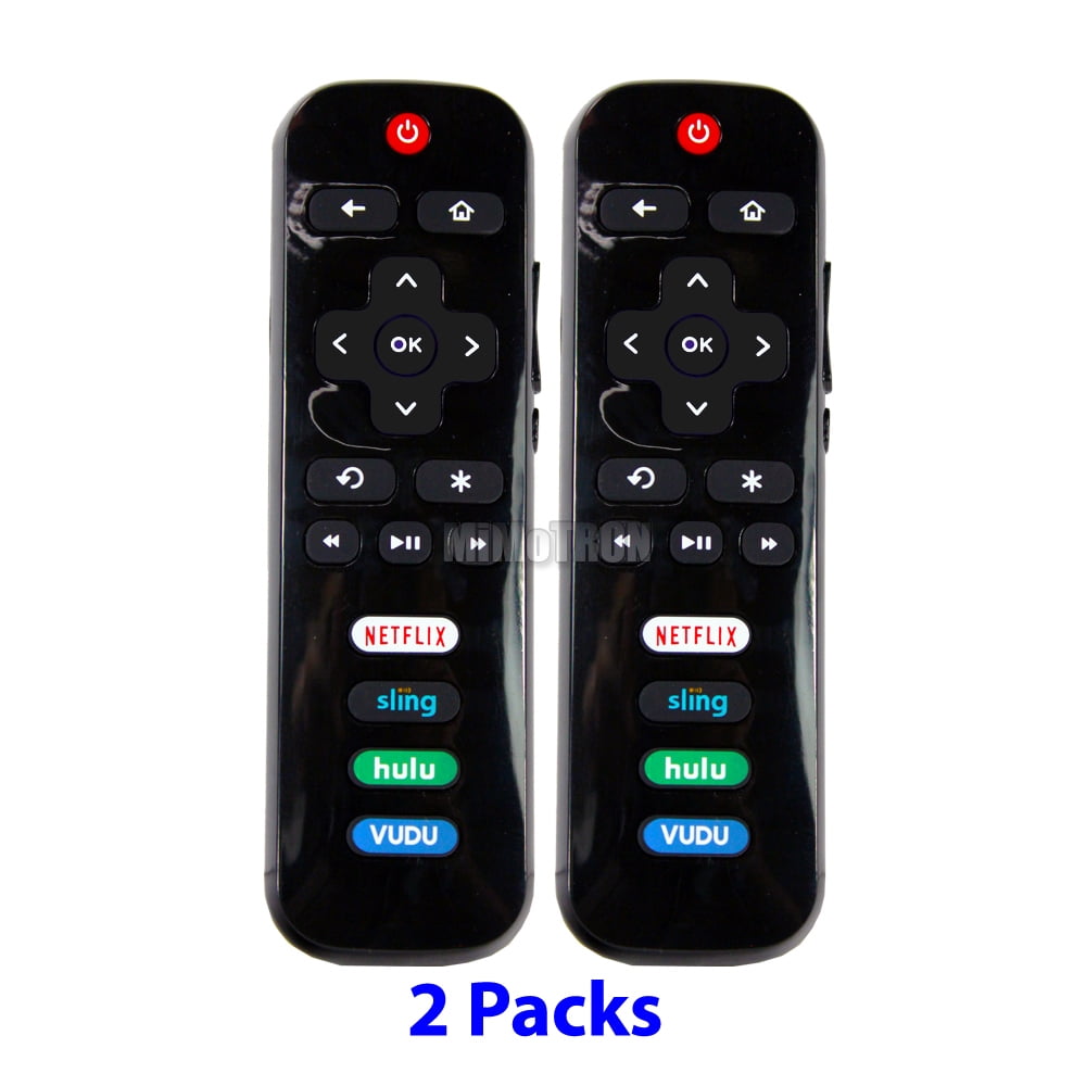 2-Packs Generic TCL RC280 Smart TV Remote Control with VUDU & HULU ...