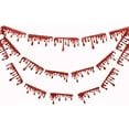 2 Packs Glitter Red Blood Drop Garland Kit for Vampire Diaries Birthday ...
