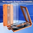 2 Packs HD Clear Screen Protector for iPhone 16 Pro with Automatic ...