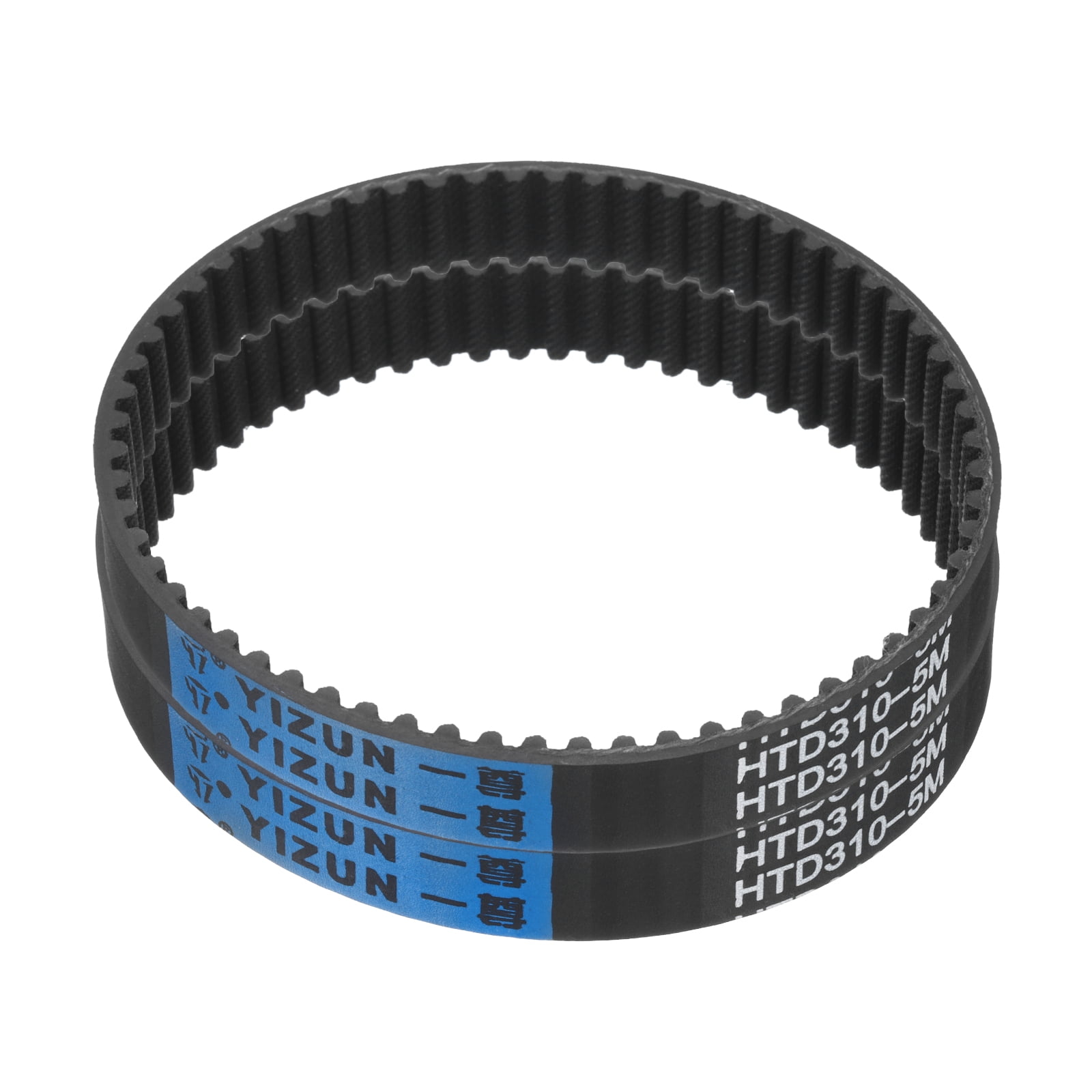 2 Packs HTD-5M Rubber Timing Belt 62 Teeth, 310mm Pitch Length x 15mm ...
