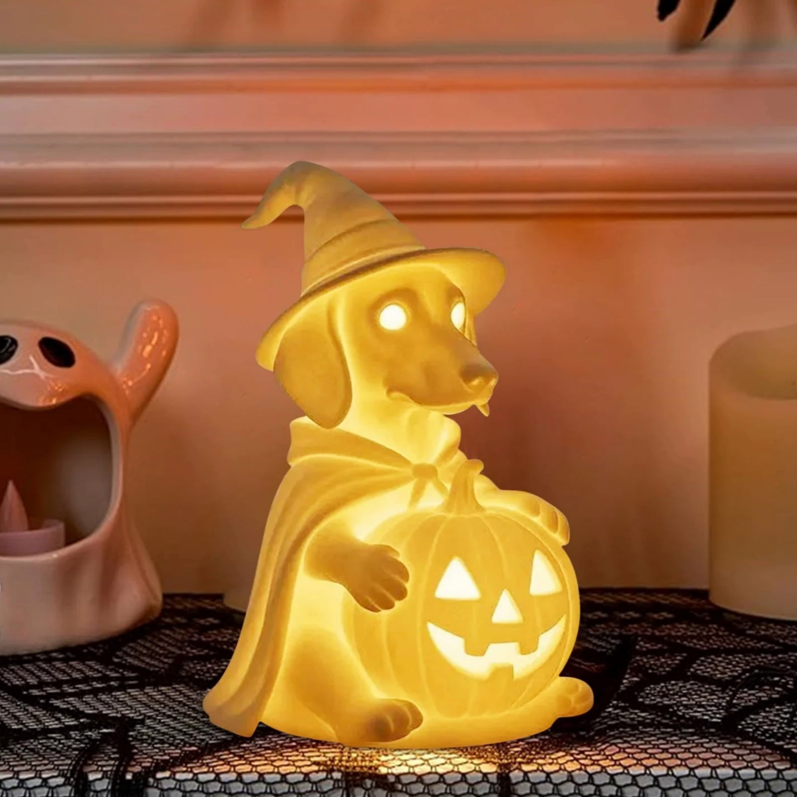 2 Packs Halloween Decorations Outdoor, 5 FT Ghost Decor with Remote ...