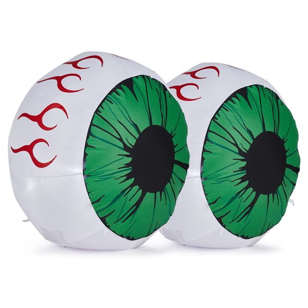 2 Packs Halloween Inflatables Large Set of Lighted Eyes Decoration 3FT ...