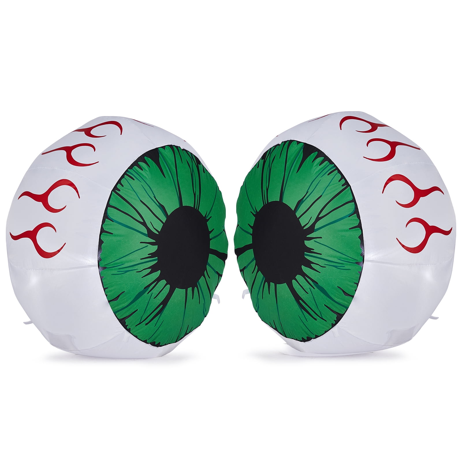 2 Packs Halloween Inflatables Large Set of Lighted Eyes Decoration 3FT ...