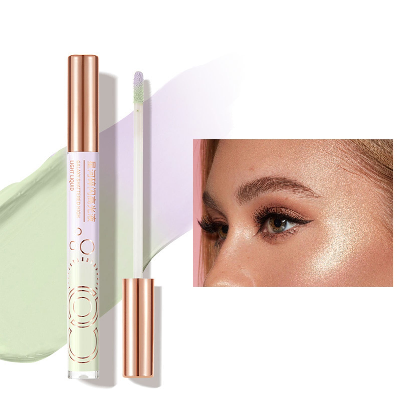 2 Packs High Light,Liquid High Gloss Cement Stick Does Not Stick Powder ...