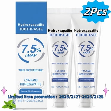 CEELIKE Hydroxyapatite Toothpaste, For Enamel Protection and Tooth ...