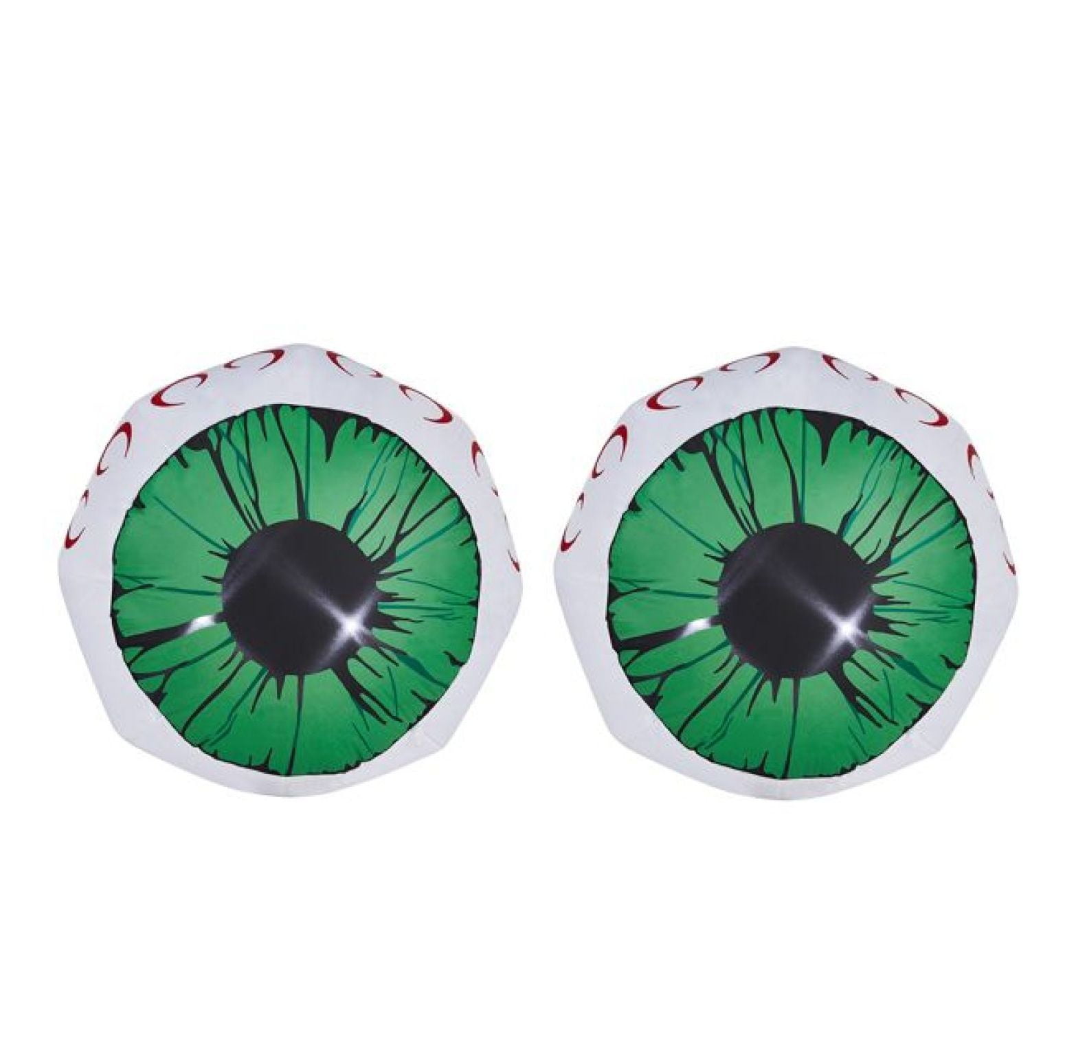 2 Packs Inflatables Large Set of Lighted Eyes Decoration, 3FT Blow Ups ...