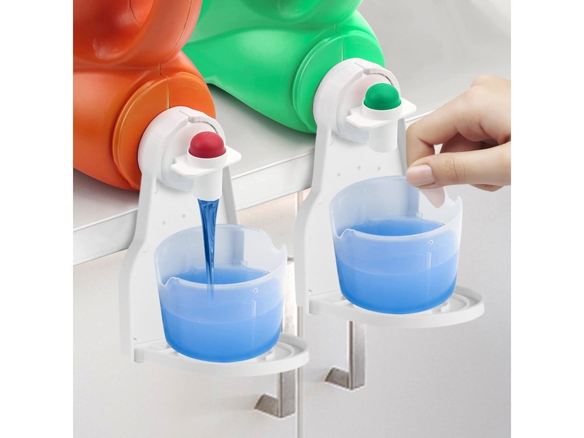 2 Packs Laundry Detergent Cup Holder,Detergent Drip Catcher,Laundry ...