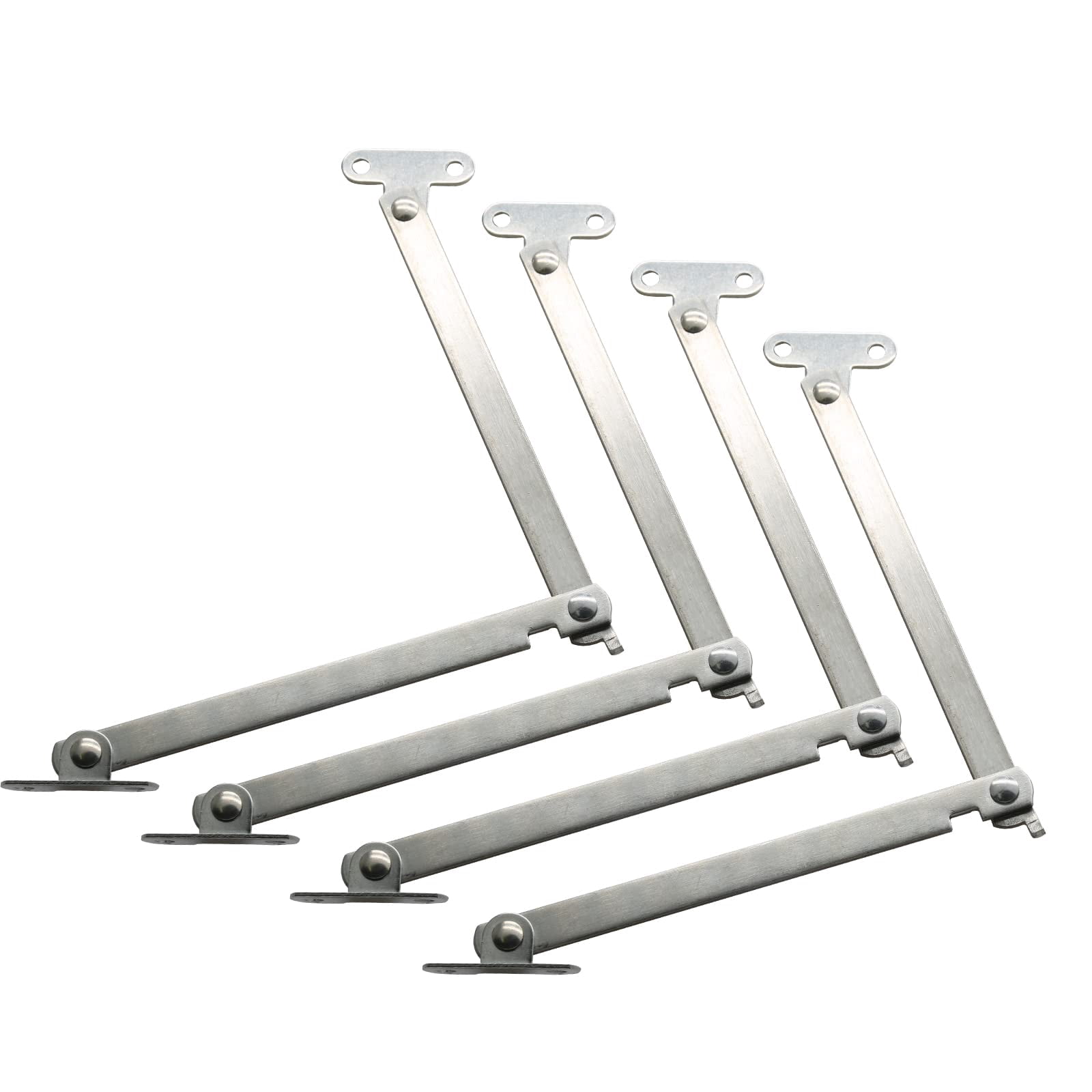 2 Packs Lid Support Hinge, 180 Degree Rotatable Hinges, 201 Stainless ...